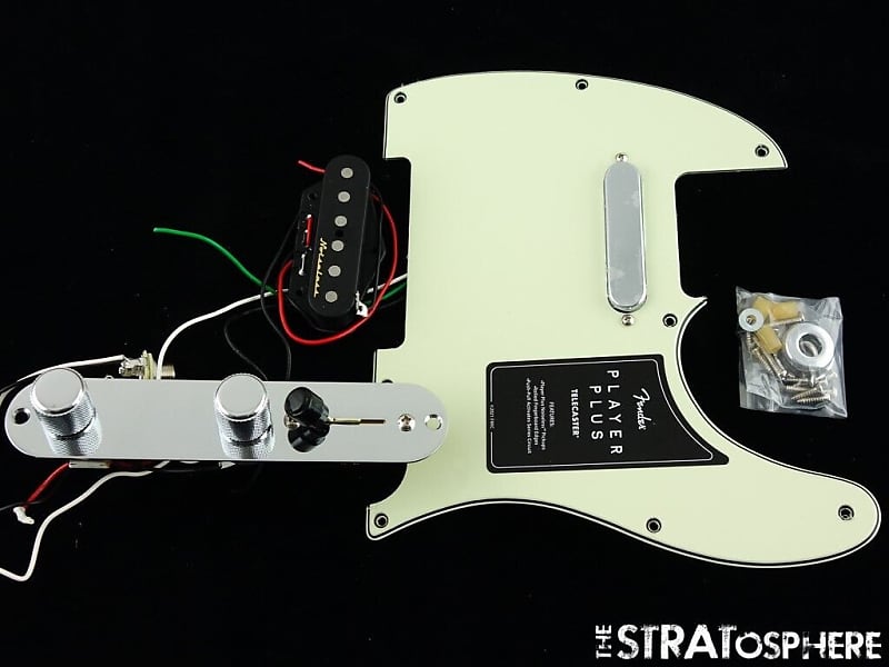 Fender Player Plus Series Tele LOADED PICKGUARD PUs Plate | Reverb