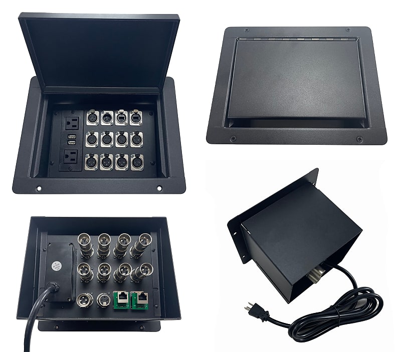 PROCRAFT LARGE GAP LID FEED-THRU RECESSED Stage Pocket/Floor | Reverb