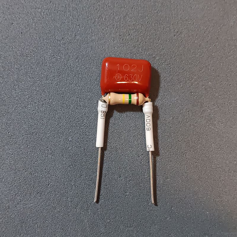 TREBLE BLEED "TV JONES" Spec "TBK" 1nF Poly Film capacitor, | Reverb