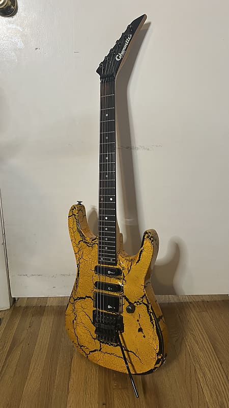 Charvette 270 c. 1989 Desert Crackle | Reverb