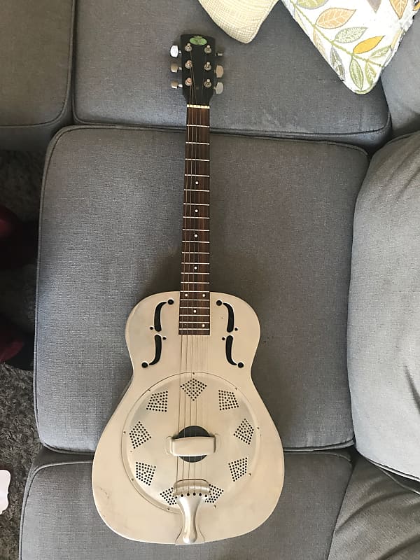 Regal Resonator dobro guitar with case | Reverb