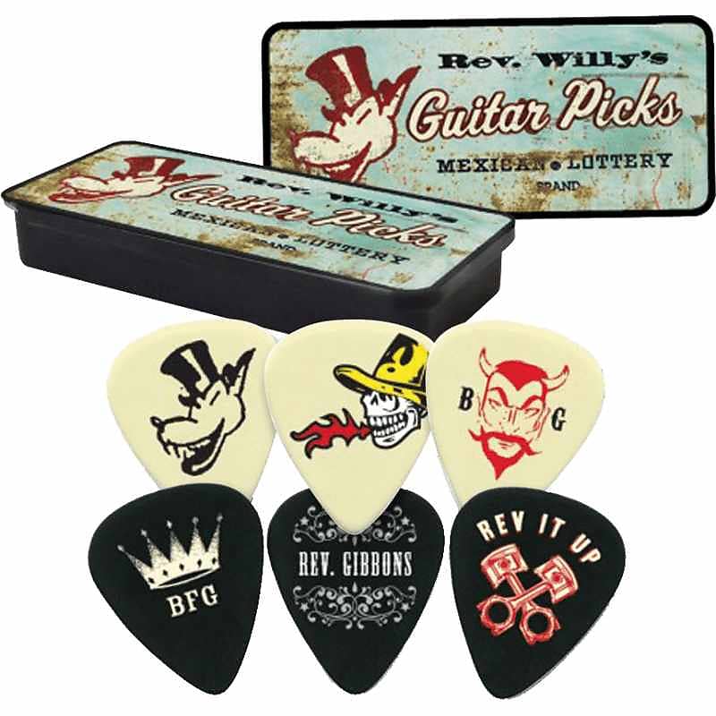 Dunlop RWT01L Reverend Willy light boîte de 6 | Reverb