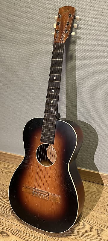 Levin 124 1950s - Parlor acoustic guitar - Sunburst | Reverb Canada
