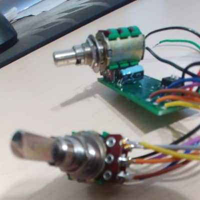 EMG BQC from Spector Euro bass - Gold knobs | Reverb