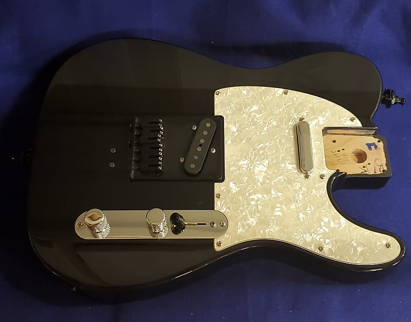 LOADED FENDER TELECASTER TELE BODY MIM 4 way switching | Reverb