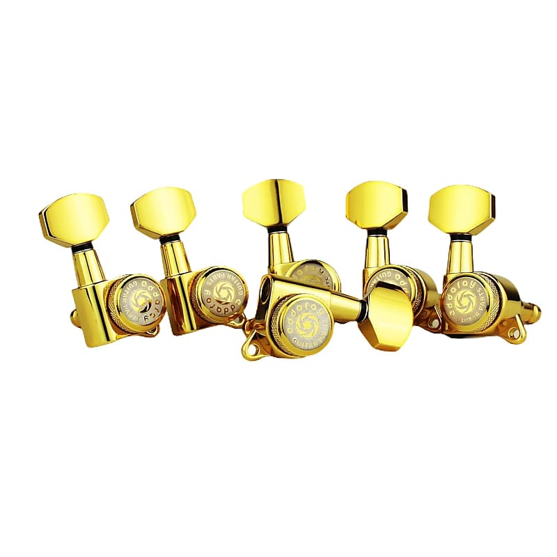 6 In-Line Guitar Locking Tuners 6 Right Hand – 1:18 Gear | Reverb