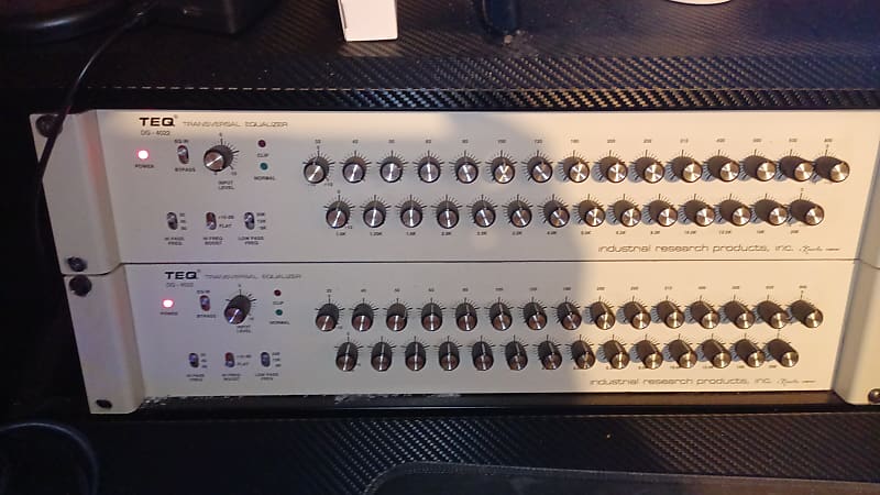 IRP TEQ Transversal EQ Stereo Pair Rare 80s | Reverb