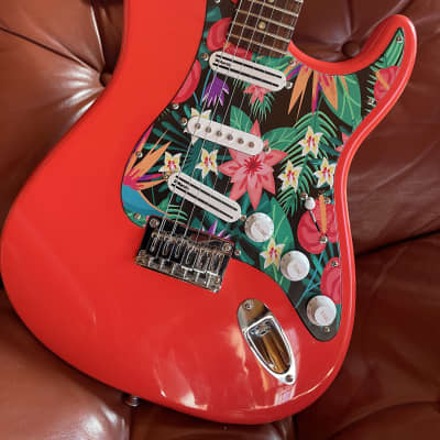 2021 Fender Player Plus Fiesta Red Hardtail Stratocaster | Reverb
