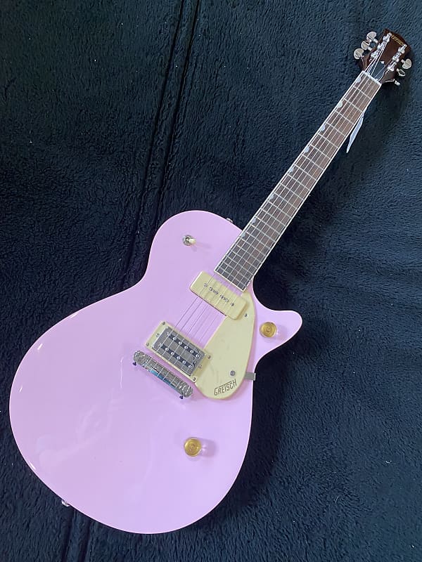 Gretsch G2215-P90 Streamliner Junior Jet Club Shell Pink | Reverb