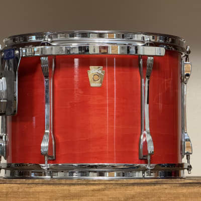 1994 Ludwig 14" Flame Shadow 10x14 Classic Maple Rack Tom | Reverb