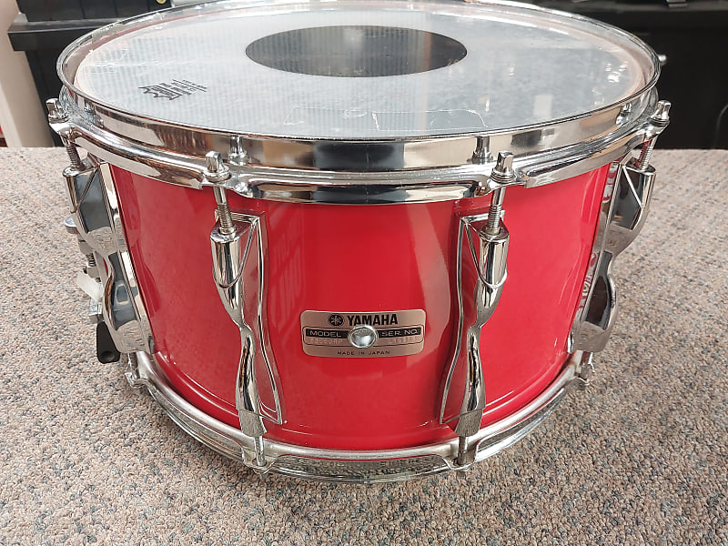 Yamaha 14 x 8 recording snare SD980RP 80's - red | Reverb
