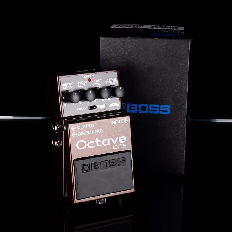 Used Boss OC-5 Octave Guitar Effect Pedal With Box | Reverb