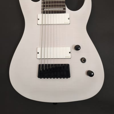 Agile 9 String Electric Guitar Septor Elite 930 EB EMG White | Reverb