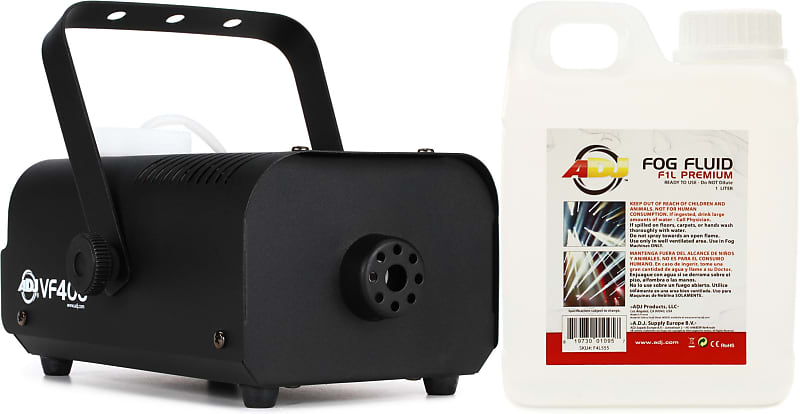 ADJ VF400 Portable Fog Machine (3 000 CFM) Bundle with ADJ | Reverb