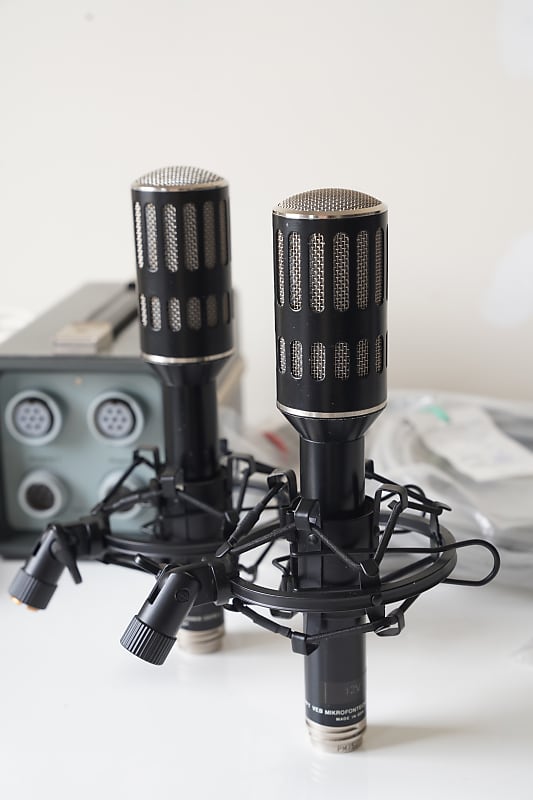 Neumann Gefell PM750 Matched Pair Vintage microphone | Reverb Canada