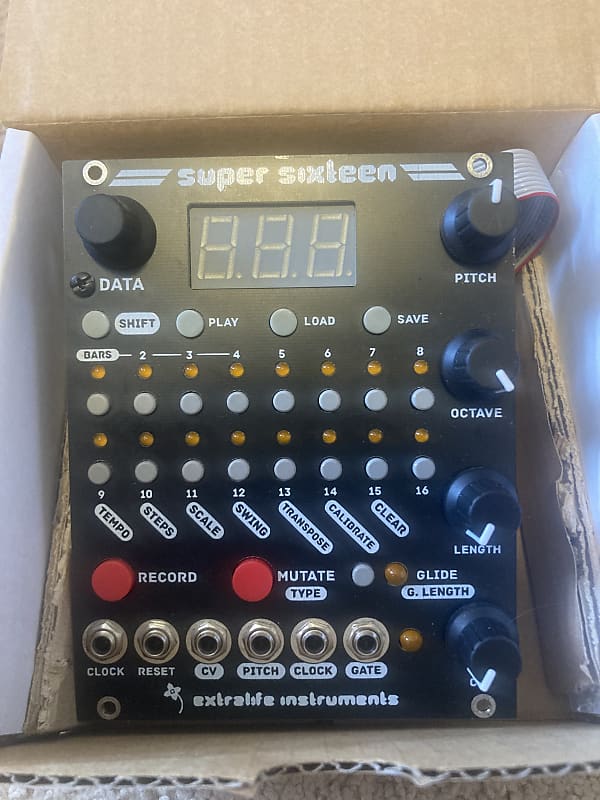 Extralife Instruments Super Sixteen Sequencer BEST 2020 - | Reverb