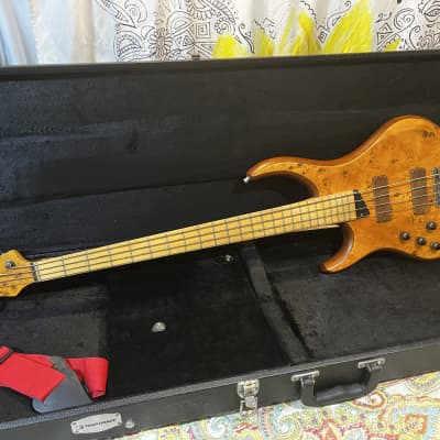 MTD Kingston Z4 Left Handed Electric Bass Guitar Lefty w Case | Reverb