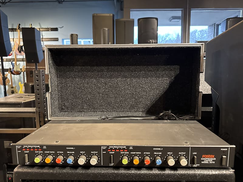 Fostex Compressor limiter model 3070 80s - Gray | Reverb