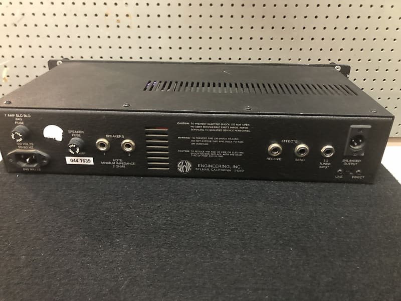 SWR Bass 350 Bass amplifier rack. Made in USA. Tested. Great | Reverb