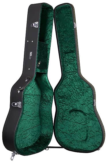 TGI Wood shell guitar hard case for 6/12 string dreadnought | Reverb