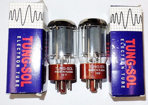 New In Box Lp Matched Pair 2x Tung-Sol 5881 Vacuum Tubes | Reverb
