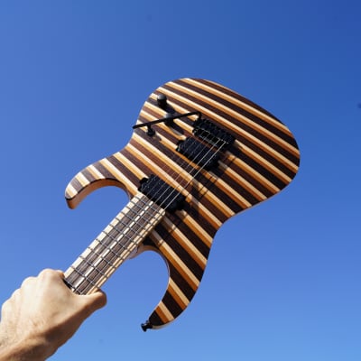 Schecter USA Custom Shop Masterworks Banshee Arch Top Mosaic | Reverb