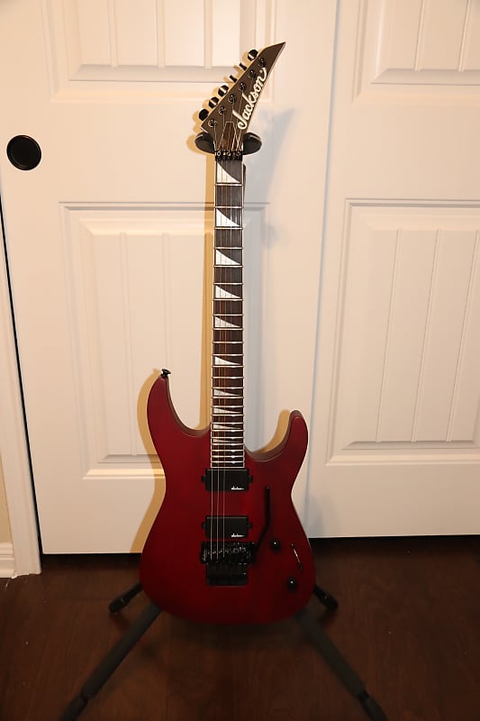 Jackson JS series Dinky JS30 EX 2017 Red Stain | Reverb