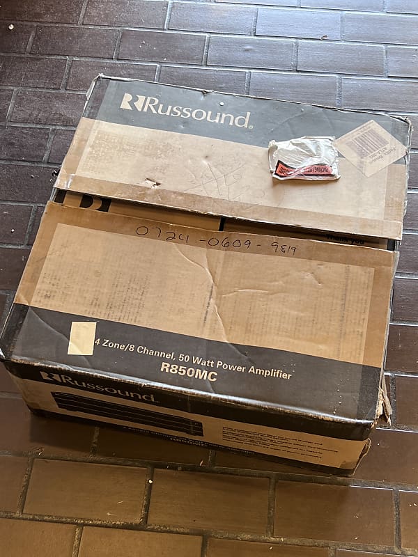 Russound R850MC 4 zone 8 channel 50w power amplifier | Reverb