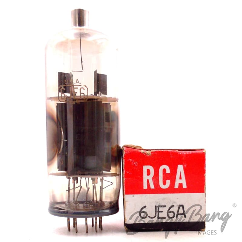 RCA 6JE6A/6LQ6/6MJ6 Beam Power Color TV Valve- BangyBang | Reverb