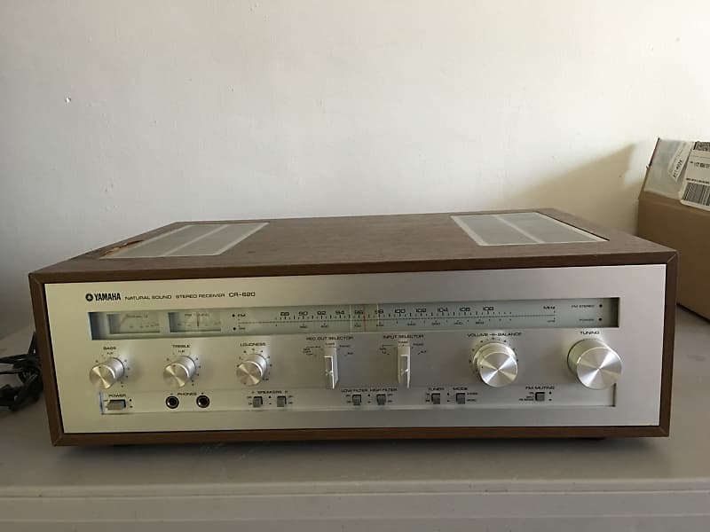 Yamaha CR-620 Natural Sound 1970s' Vintage Stereo Receiver | Reverb