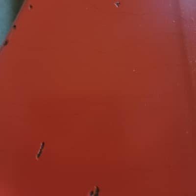 Custom Hardtail strat 2023 - Aged Fiesta Red | Reverb