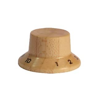 Wood knob with numbers,Dome Shape,Maple wood,Push on style | Reverb