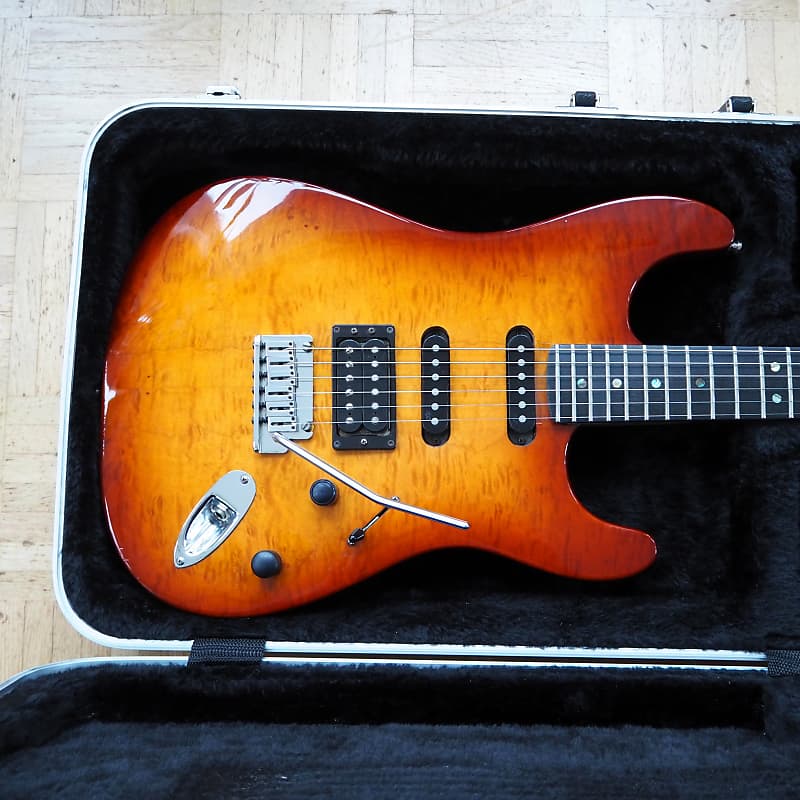 Fender American Deluxe Stratocaster FMT HSS with Rosewood | Reverb UK