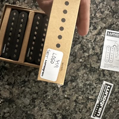 Lundgren M9 9 string guitar pickups, 2022 - Open, logo | Reverb