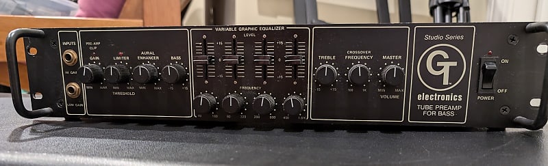 GT Electronics Studio Series Tube Preamp for Bass mid-80's | Reverb