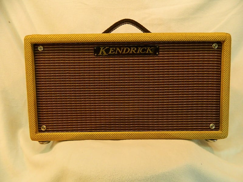 Kendrick Model 1000 Reverb Tank c.1995 - Tweed | Reverb