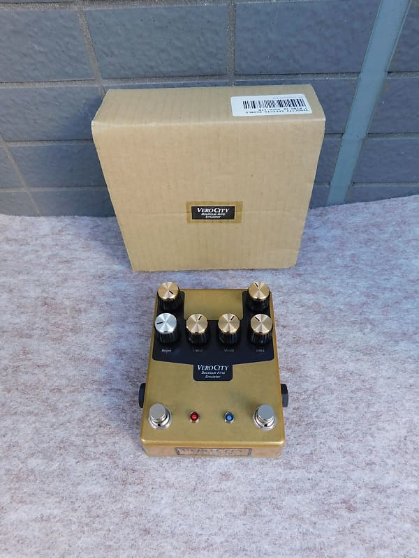 VeroCity Effects Pedals King Of Rock-Custom - Gold | Reverb