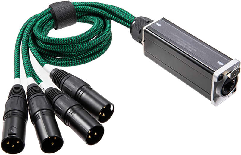 XLR Cable 4Channel 3Pin Snake Multi Net Snake Receiver to | Reverb