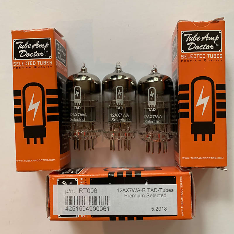 Tube Amp Doctor (TAD) 12AX7 12AX7WA Premium Selected Preamp | Reverb