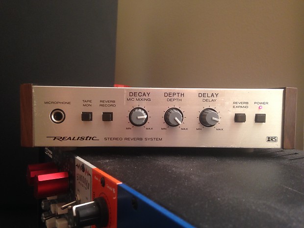 Realistic Stereo Reverb 42-2108 / analog delay modified | Reverb