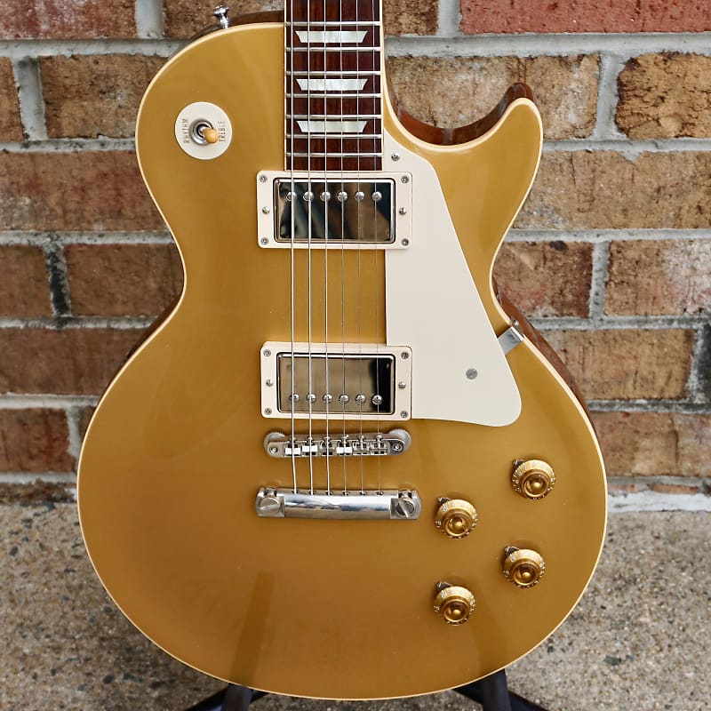 Gibson Wildwood Spec Custom Les Paul R7 Gold Top | Reverb