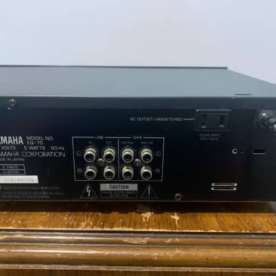 Vintage Yamaha Natural Sound Graphic Equalizer EQ-70 - Tested | Reverb