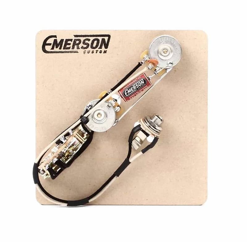 Emerson Custom Reverse 4-Way Telecaster Prewired Kit | Reverb
