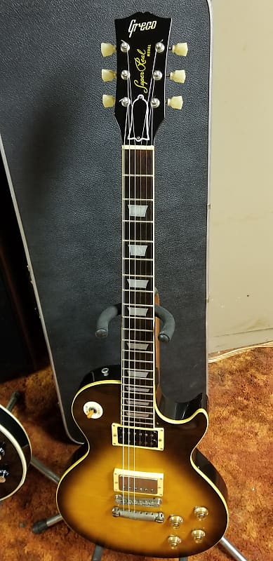 GRECO Super Real 1980 Tobacco Burst Les Paul | Reverb