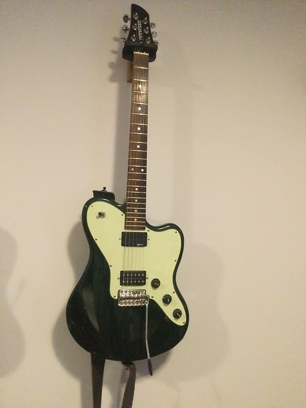 Fernandes Native Pro 2001 - Dark green metallic, with light | Reverb