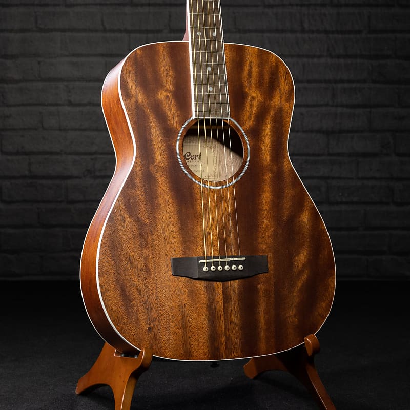 Cort AF590MF Open Pore Mahogany | Reverb