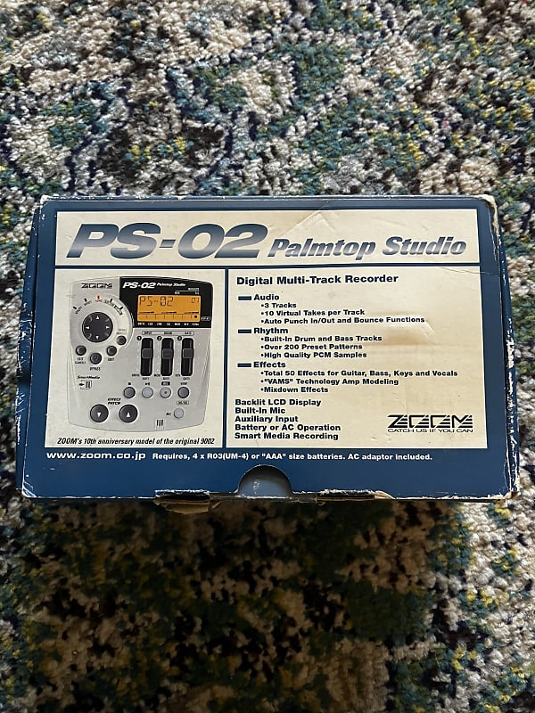 Zoom PS-02 Palmtop 2004 - Silver | Reverb