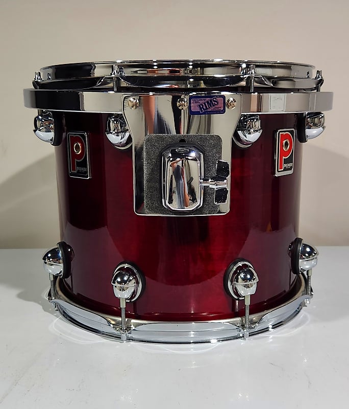 Premier Genista 14" Tom- Damask Red- Made In England 🇬🇧 | Reverb