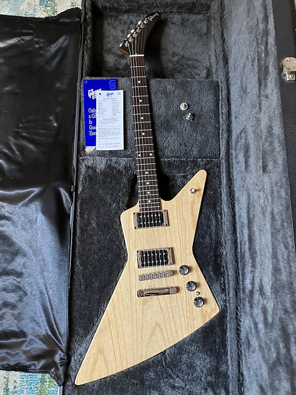 Gibson Explorer Studio Pro Natural Swamp Ash 2004 | Reverb