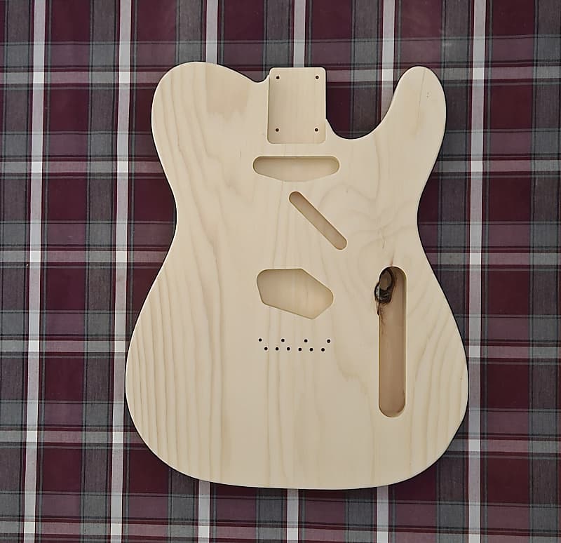 Woodtech Routing - 2 pc Eastern White Pine Telecaster Body - | Reverb